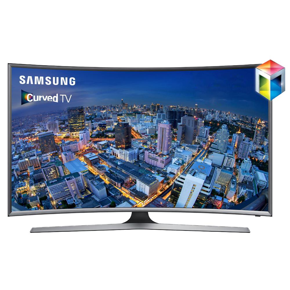 Smart TV LED Samsung 40, Full HD, Tela Curva, Wi-Fi, HDMI e USB - UN40J6500AG - Novo Mundo