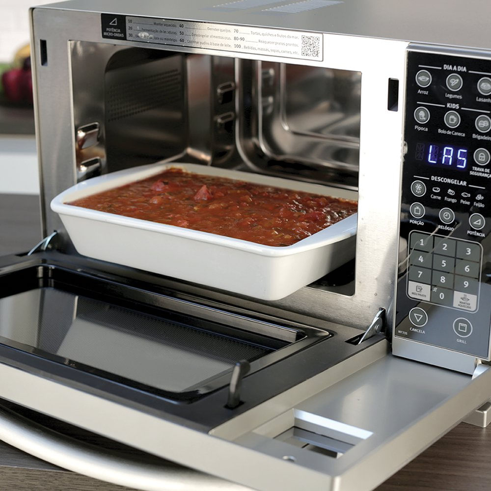 Micro-Ondas Electrolux 23 litros Total Space - Tecnologia Sem Prato ...