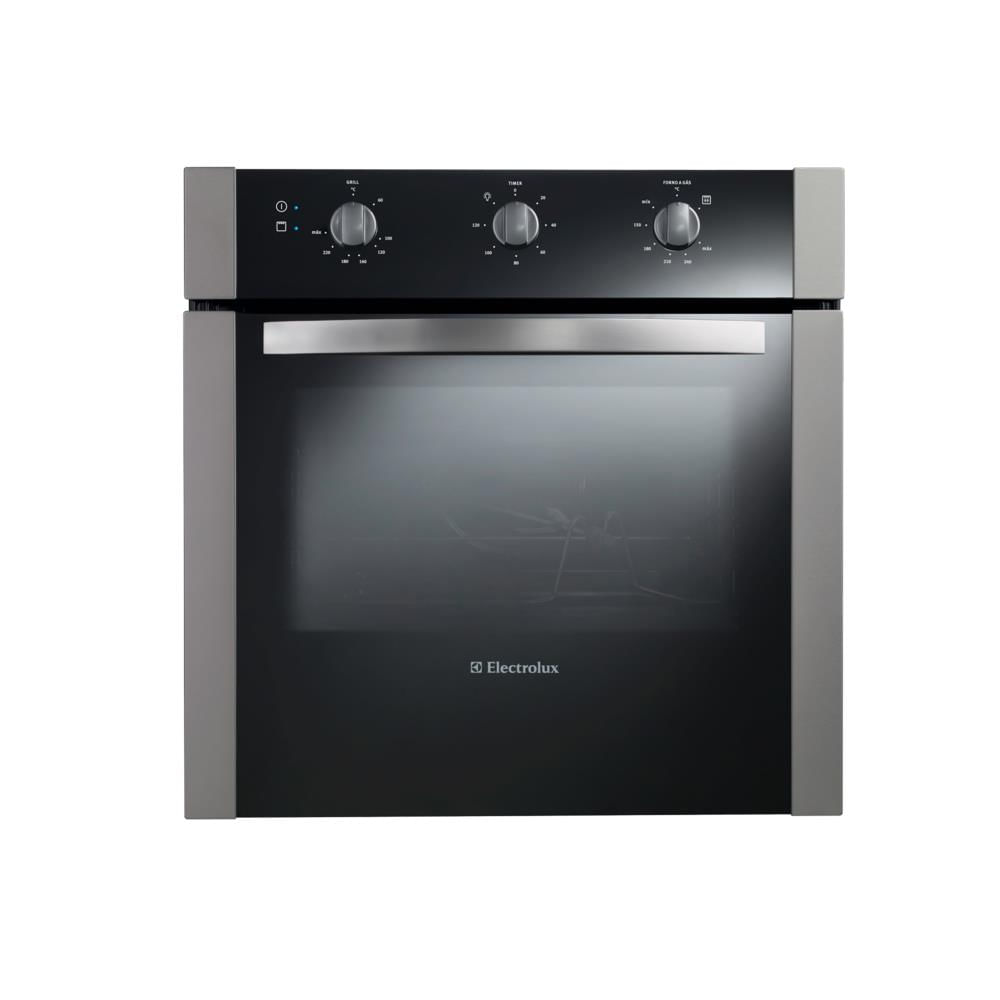 Forno de Embutir a Gás Electrolux 56 Litros Inox - OG7MX - Novo Mundo