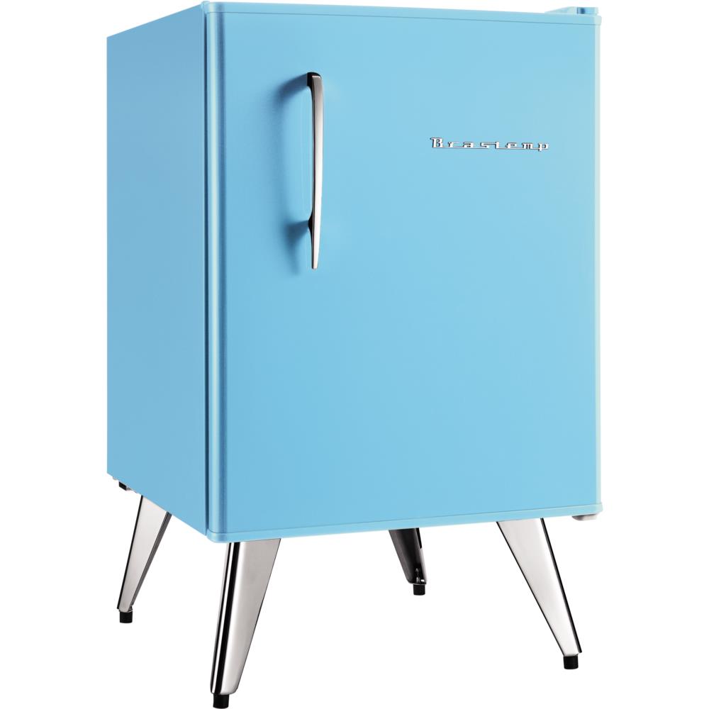 Frigobar Brastemp Retrô, 76L, Azul - BRA08AZ - Novo Mundo