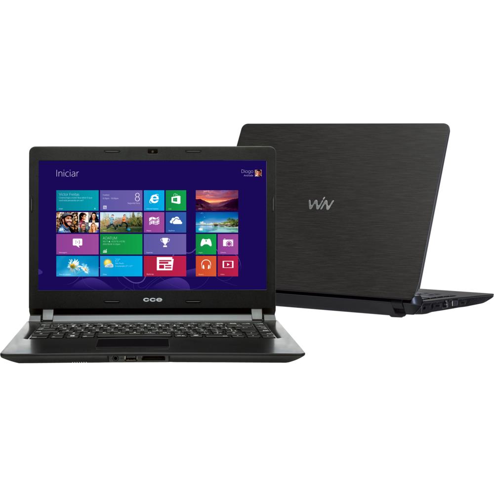 Notebook CCE U25 Intel Celeron 847 (1.10ghz), 2GB, HD 500GB, Windows 8 ...