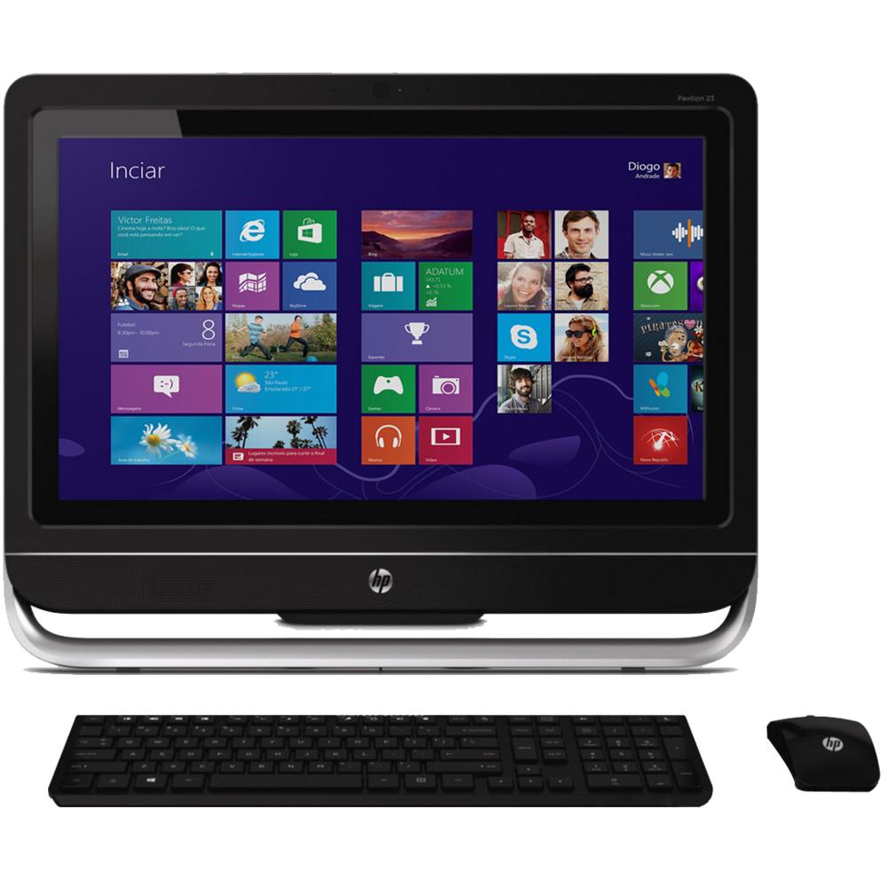 Computador Hp All In One Touch 23-F200br Intel Core I5-3330s 8gb/Hd1tb ...